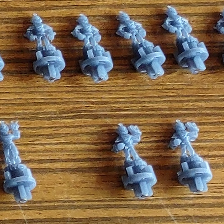 3d Printable Port O Bowl Travel Sized Fantasy Football Dark Elves Team